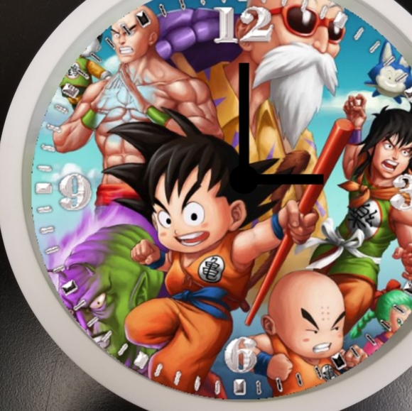 unkno | Wall Decor | Dbz Clock | Poshmark